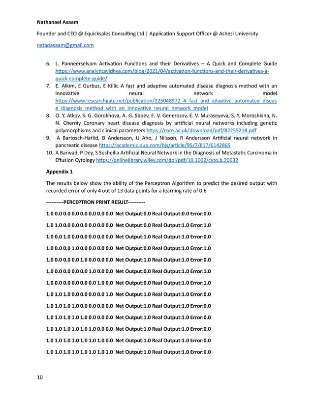 An Artificial Neural Network Based Medical Diagnosis of Mental Health Diseases | PDF