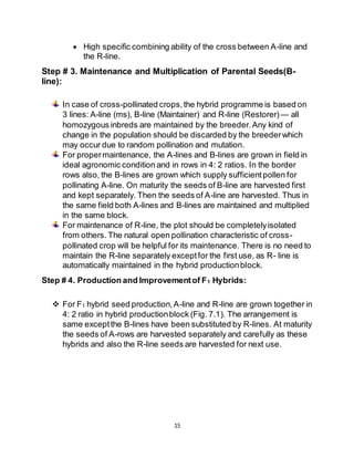 C4 male sterility in plant breeding | DOCX | Infertility | Reproductive ...