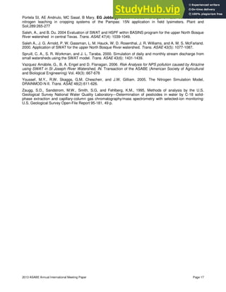 An ASABE Meeting Presentation | PDF