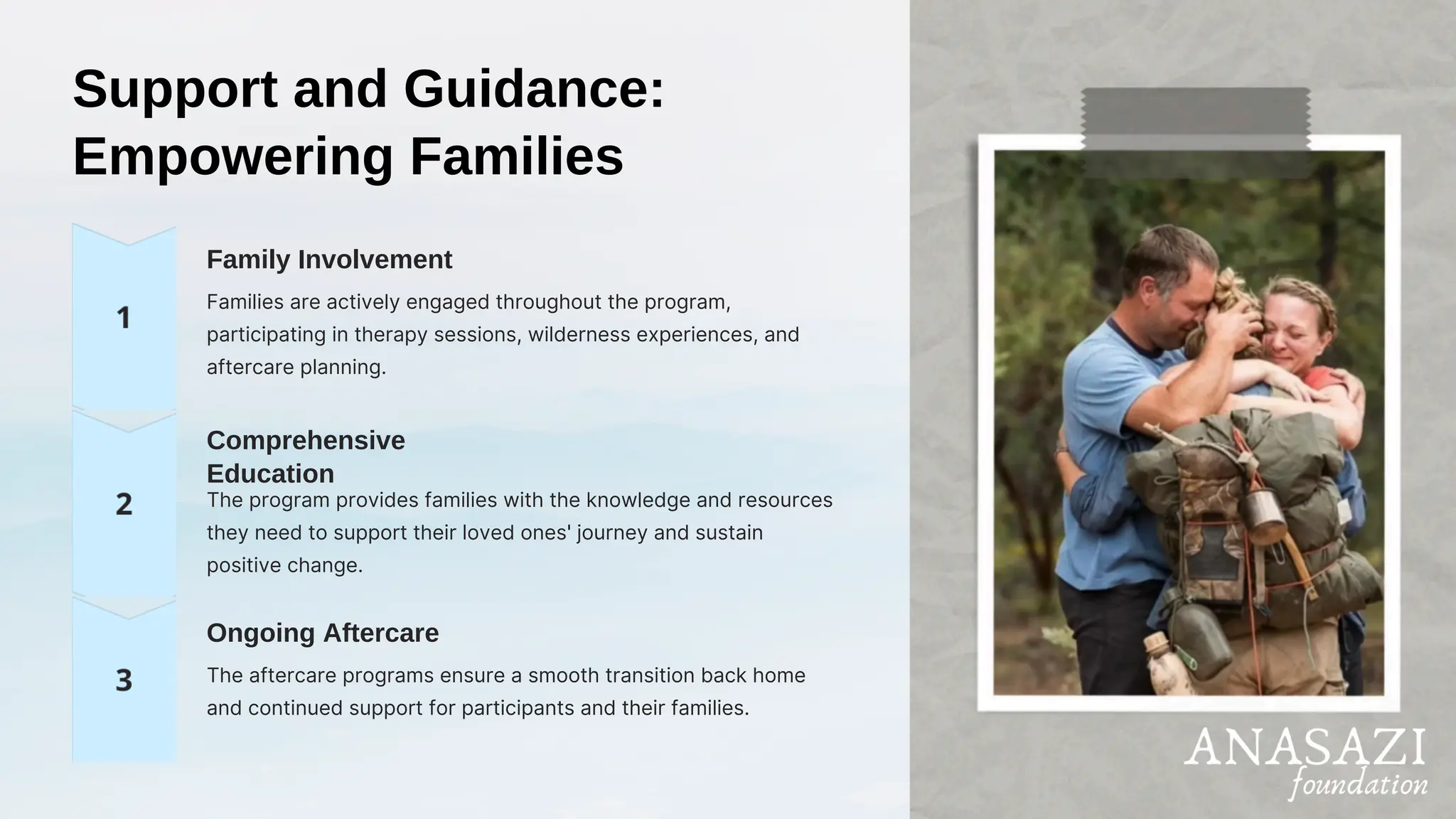 Anasazi Foundation - Outdoor Therapy for Emotional Healing | PDF