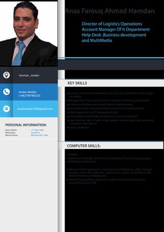 Anas hamdan resume (2020)lo | PDF