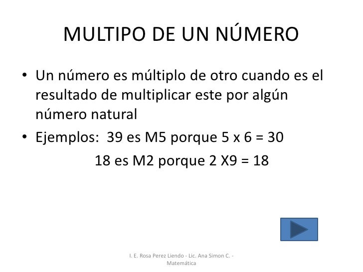 Como Saber Si Un Numero Es Multiplo De Otro - abstractor