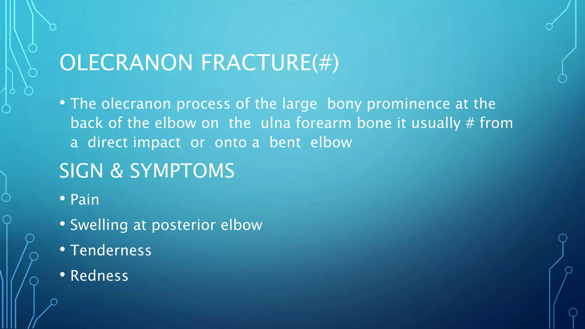 DD of posterior elbow joint | PPTX