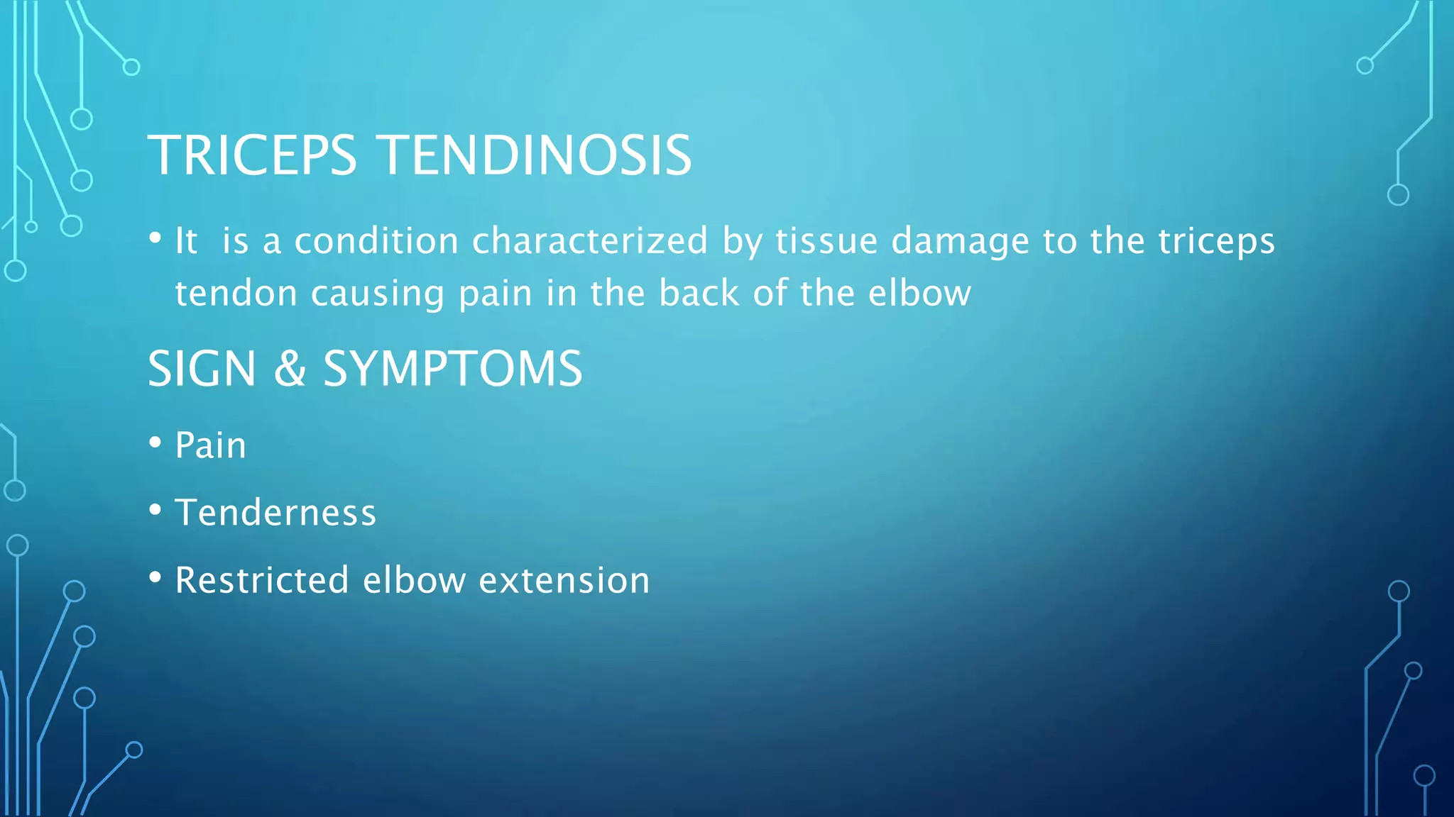 DD of posterior elbow joint | PPTX
