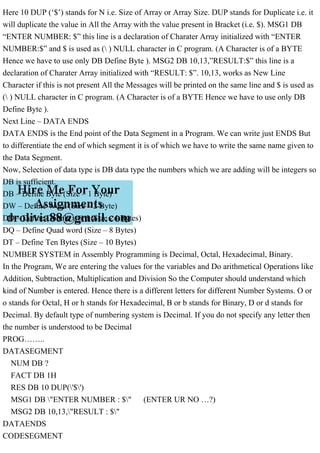 An Assembly program to find the factorial of decimal number given by.pdf