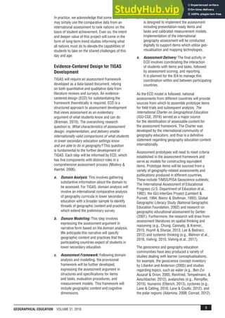 An Assessment Framework And Methodology For A Trends In International ...