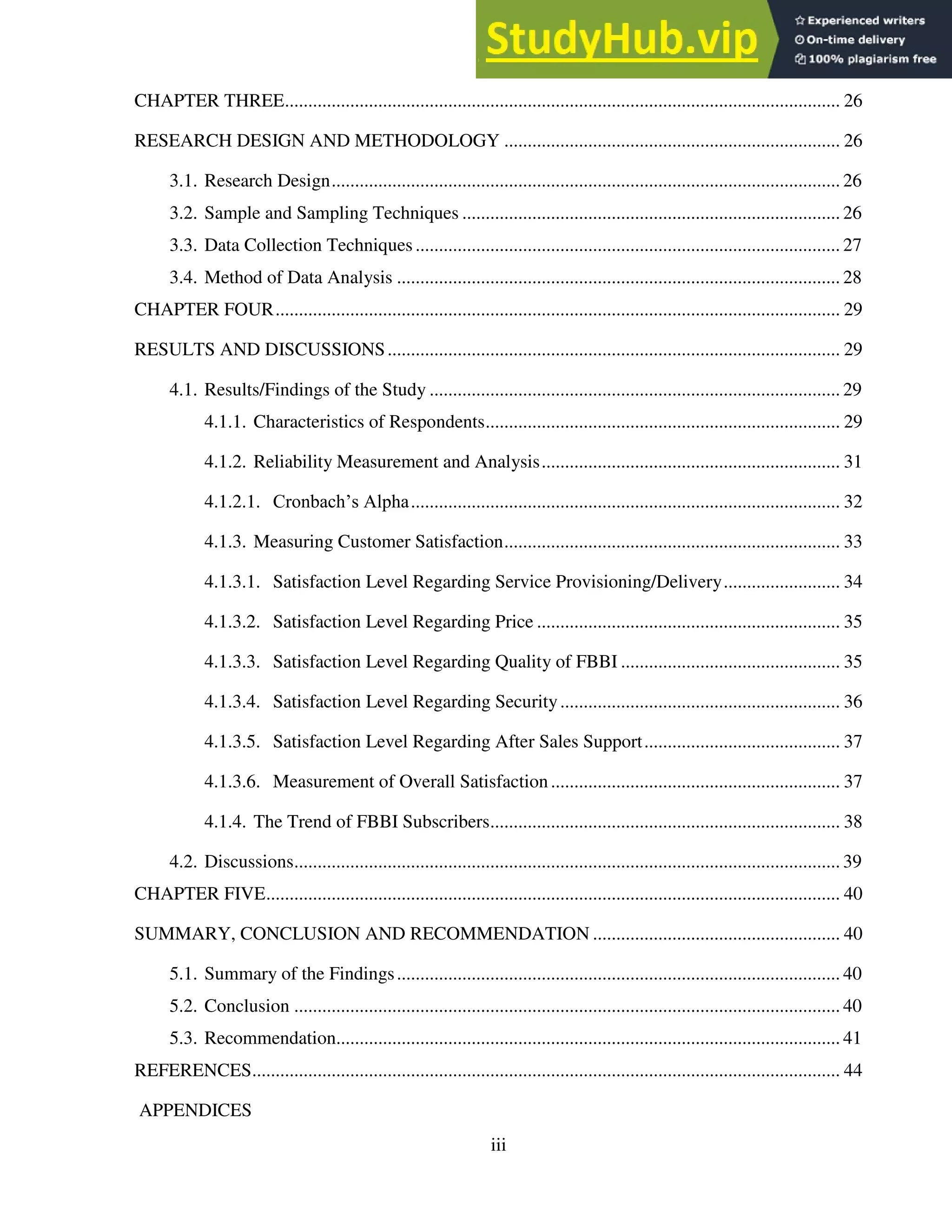 AN ASSESSMENT OF FIXED BROADBAND INTERNET CUSTOMER SATISFACTION IN ...