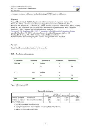 An assessment of how integrated financial management | PDF | Business ...