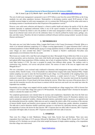An Assessment of How Various Types of Solid Wastes Affect Their ...