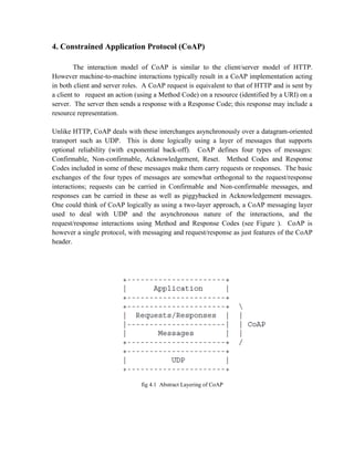 Internet of things protocols for resource constrained applications | PDF