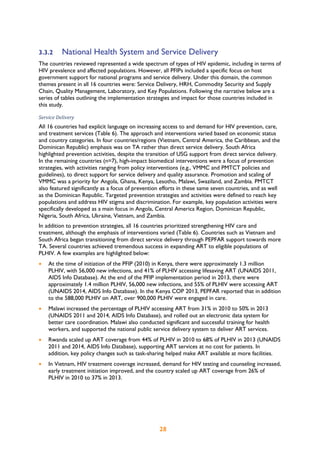 An Assessment of PEPFAR partnership frameworks and Partnership ...