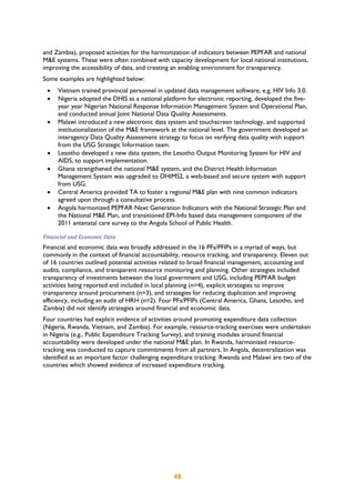 An Assessment of PEPFAR partnership frameworks and Partnership ...