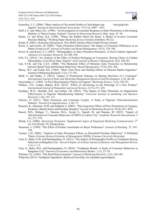 An assessment of sales promotion techniques in the stimulation of ...