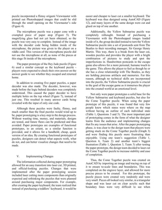 An assessment of the design process in the creation of a puzzle | PDF ...