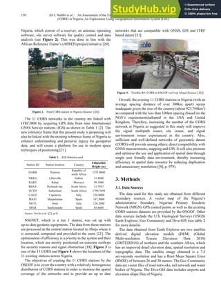 An Assessment Of The Existing Continuously Operating Reference Stations ...