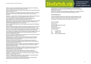 An Assessment Of The Impact Of Online Quizzes And Textbook Resources On ...