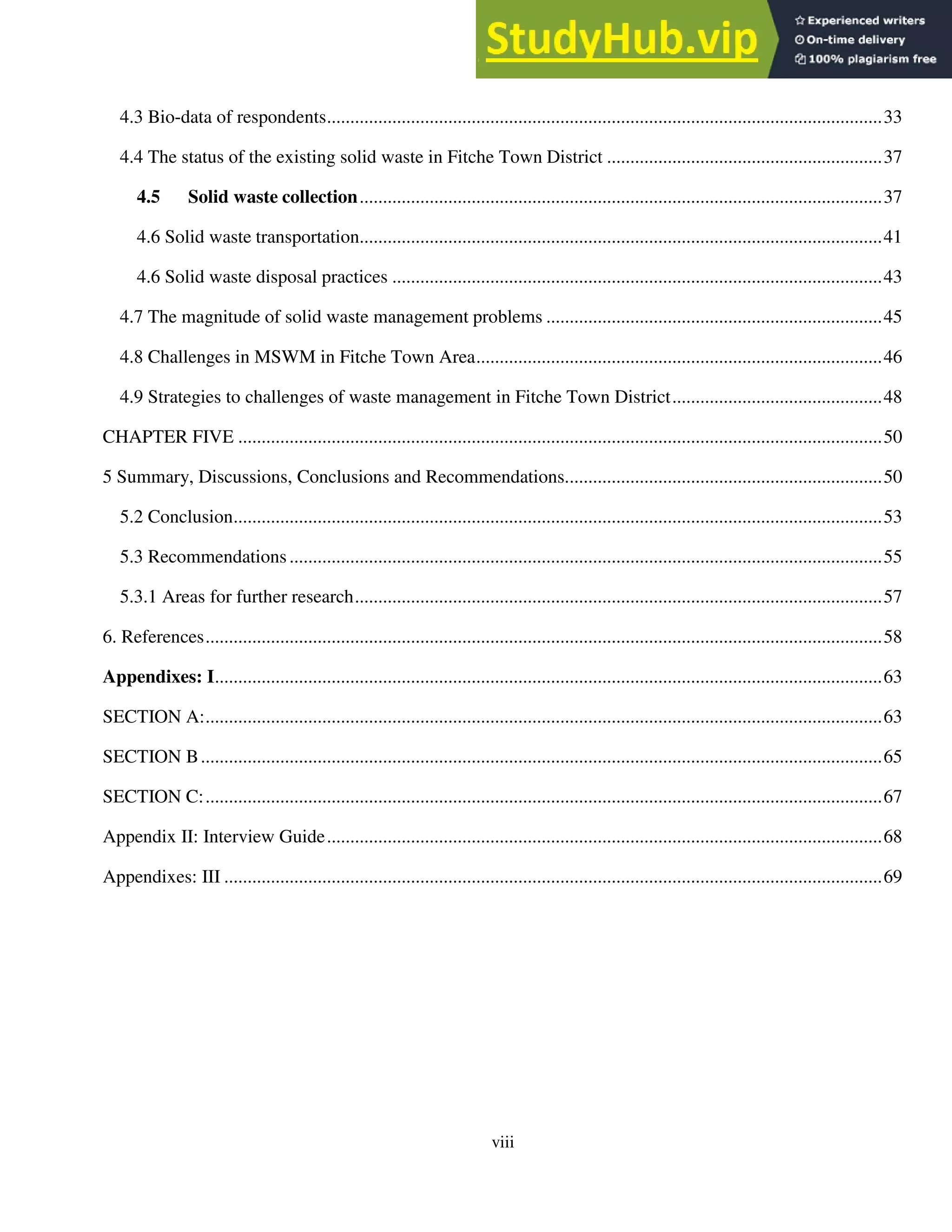 AN ASSESSMENT SOLID WASTE MANAGEMENT PRACTICES CASE STUDY OF FITCHE ...