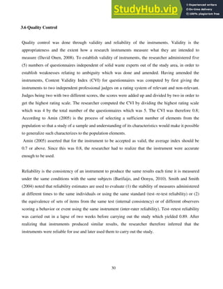 AN ASSESSMENT SOLID WASTE MANAGEMENT PRACTICES CASE STUDY OF FITCHE ...