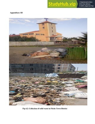 AN ASSESSMENT SOLID WASTE MANAGEMENT PRACTICES CASE STUDY OF FITCHE ...
