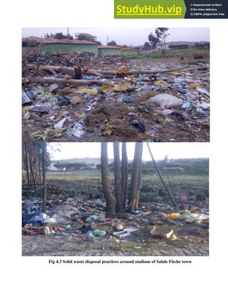 AN ASSESSMENT SOLID WASTE MANAGEMENT PRACTICES CASE STUDY OF FITCHE ...