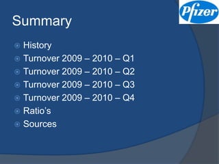 Anass hammich pfizer slidecast | PPTX | Business | Business and Finance