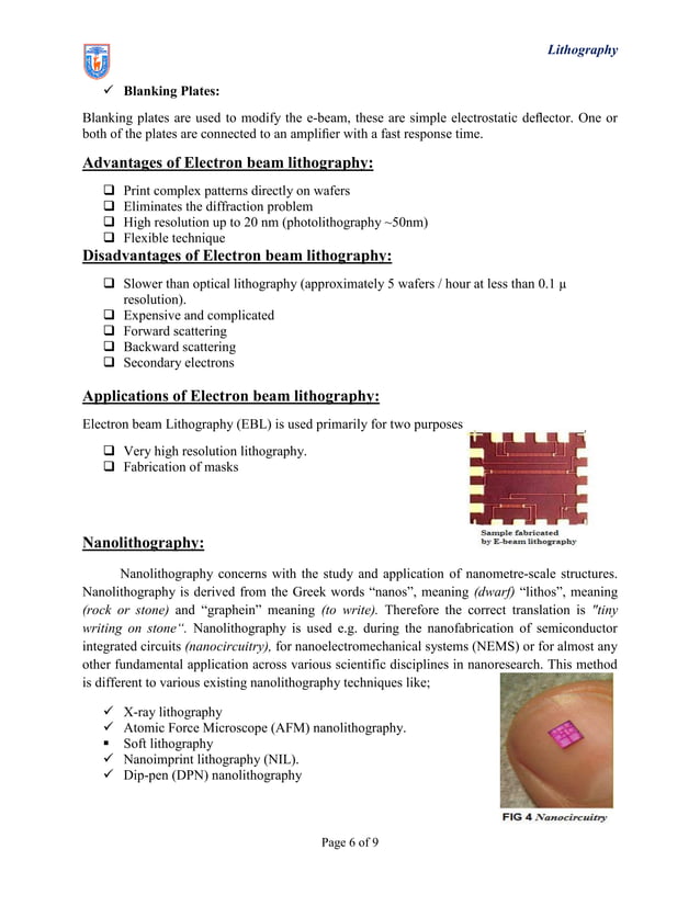 An assignment lithography | PDF | Photography | Arts and Crafts