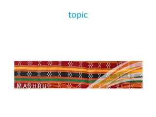 About Mashru | PPTX