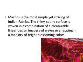 About Mashru | PPTX