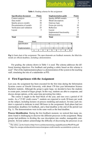 An Assignment On Information System Modeling On Teaching Data And Process Integration | PDF
