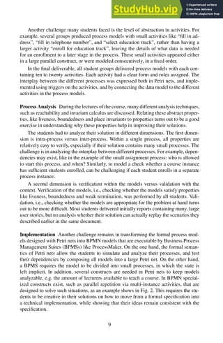 An Assignment On Information System Modeling On Teaching Data And Process Integration | PDF