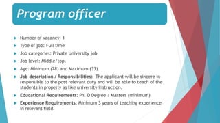 Recruitment and Selection Process of a Lecturer Management for ...
