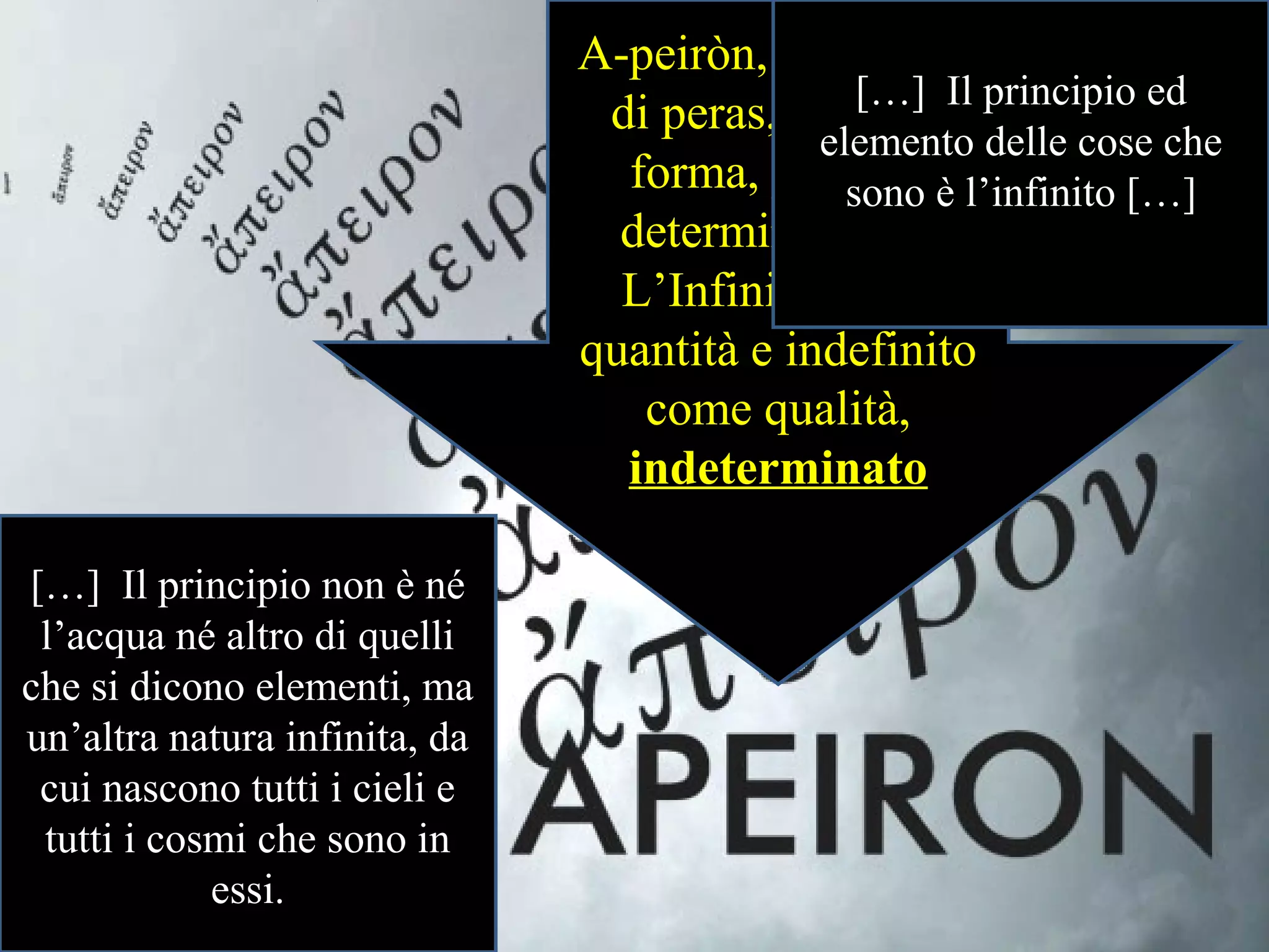 Anassimandro | PPT