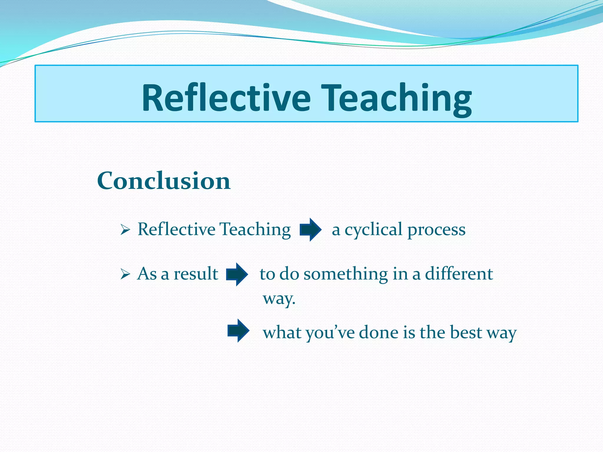 Reflective Teaching | PPT