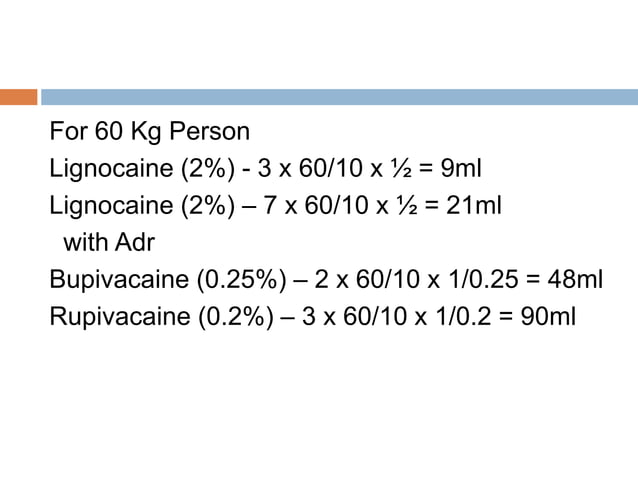 Local Anaesthesia In Plastic Surgery | PPT