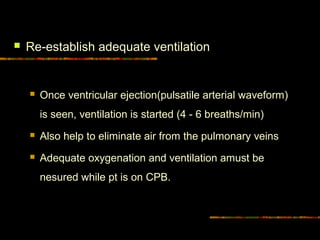 Anasthesia during cpb | PPT