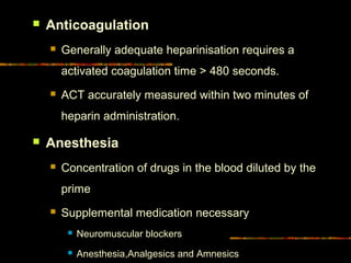 Anasthesia during cpb | PPT