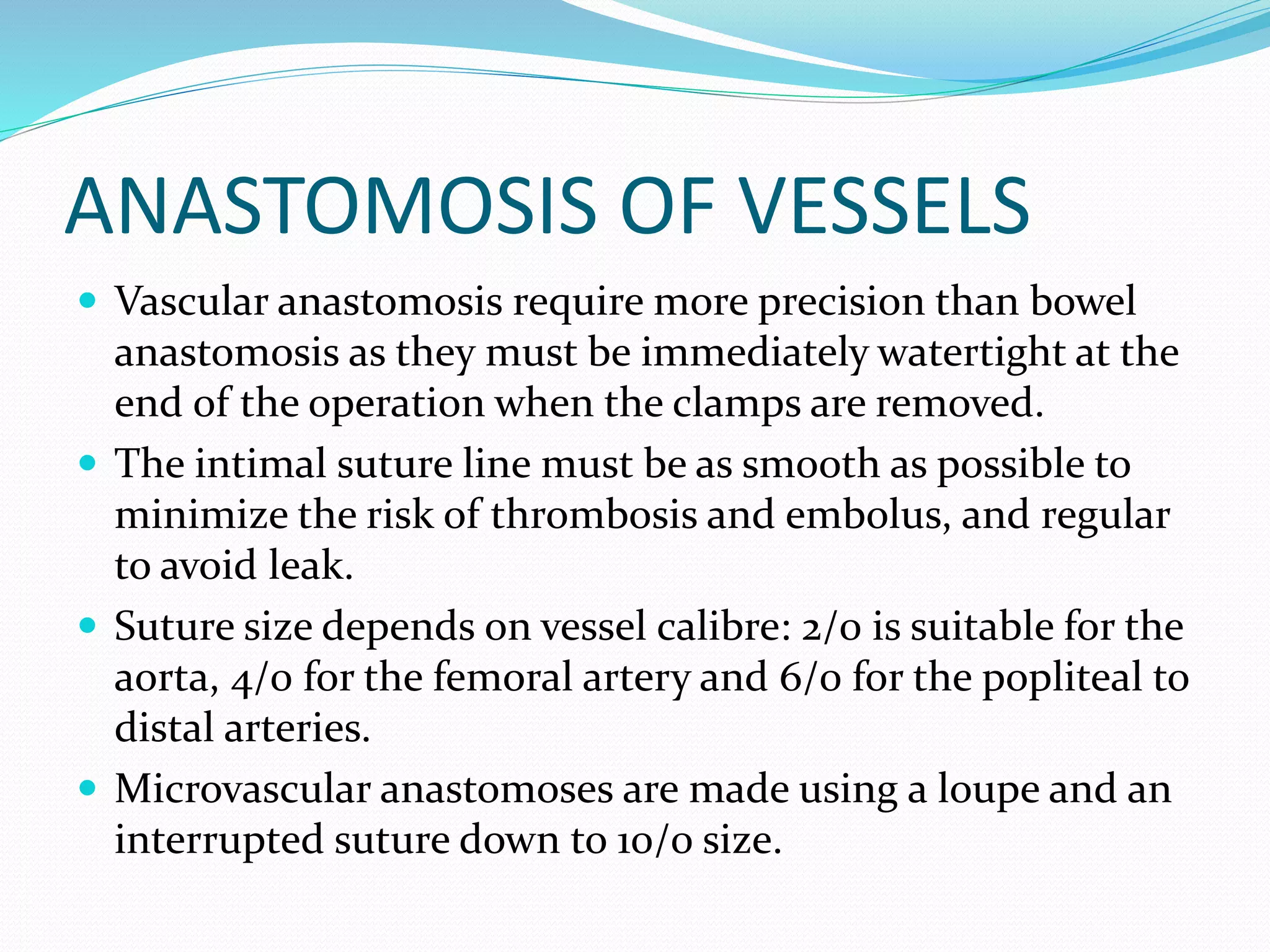 Anastomosis | PPTX