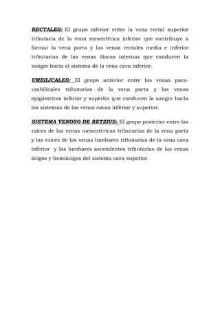 Anastomosis porto cava | PDF