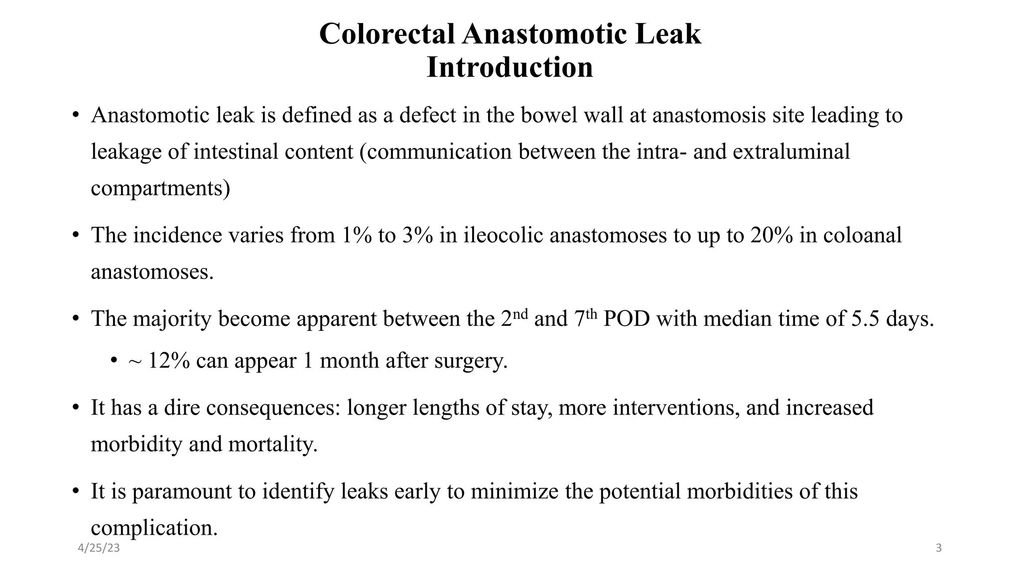 Anastomotic leak and duodenal stamp blowout .pptx