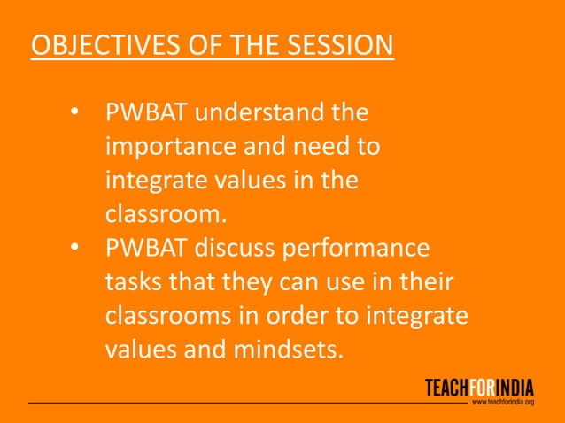 Anasuya Menon_Teaching Values in Class | PPT