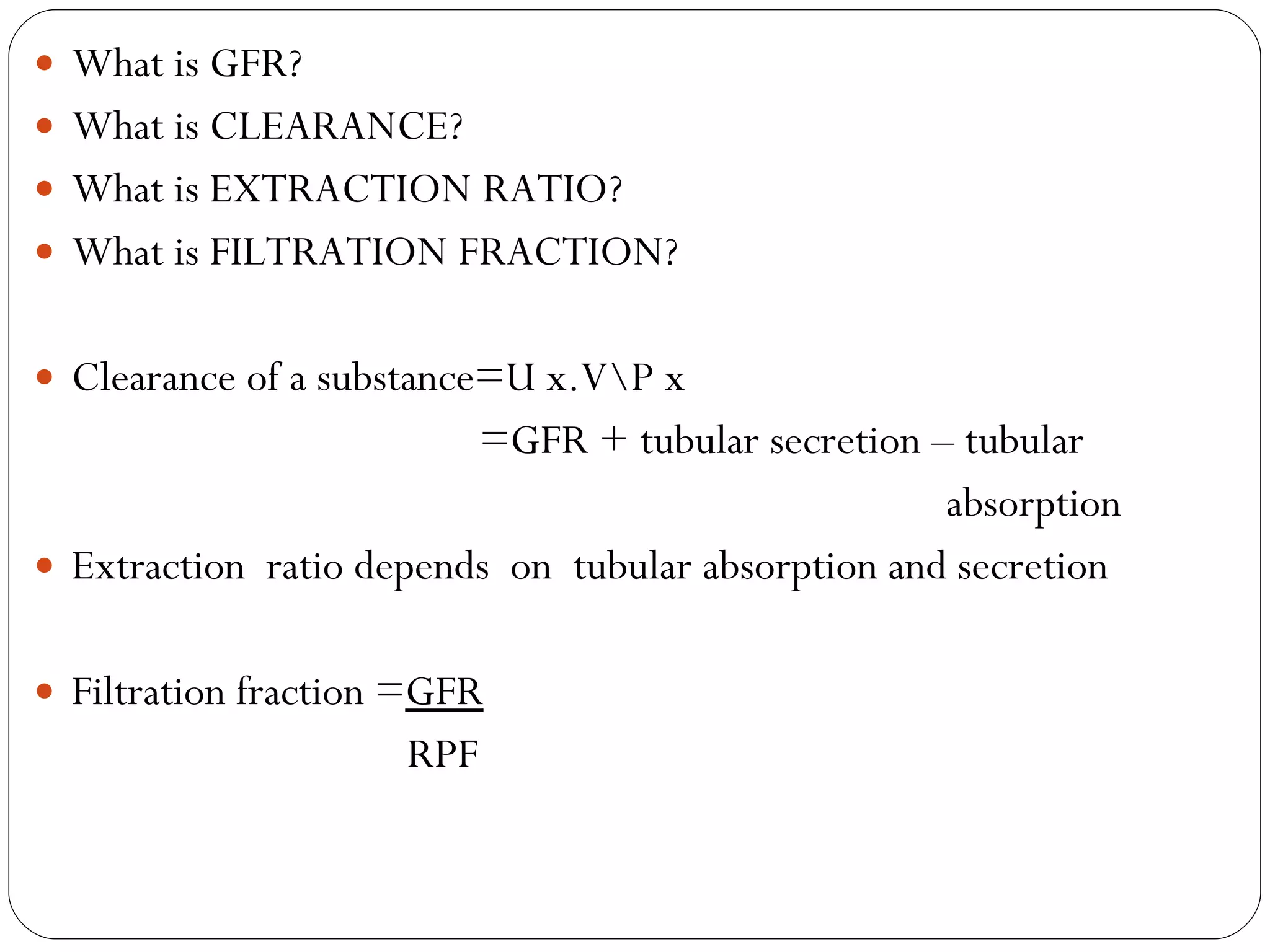 CME: Kidney - Anatomy & Physiology | PPT