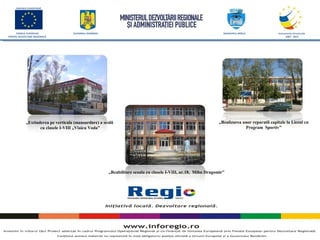 Proiecte Regio în judeţul Brăila | PPT