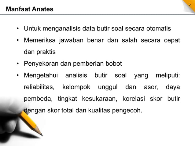 Mengenal Anates | PPT