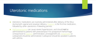 Anathesia in patients with preeclampsia | PPTX