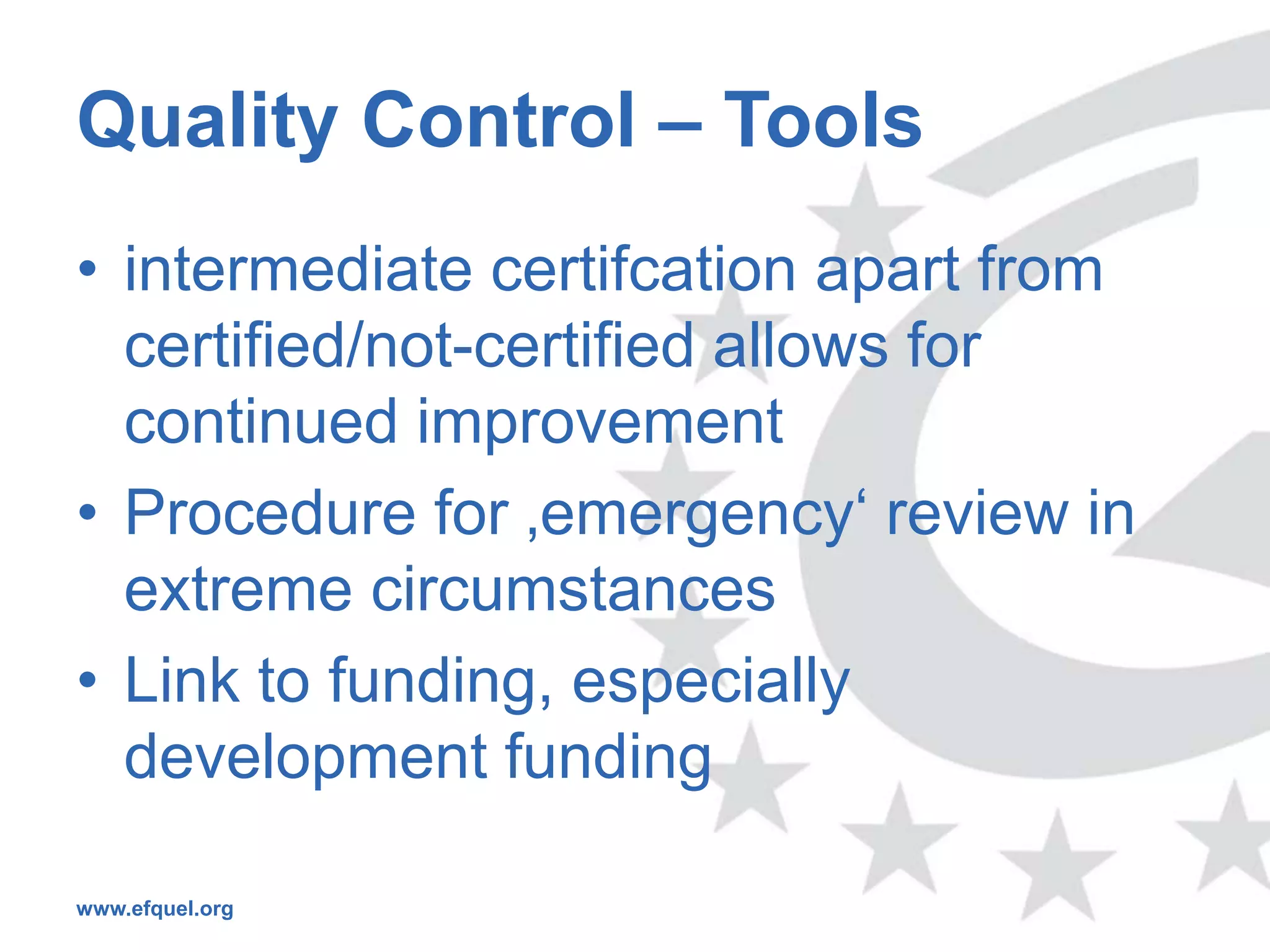 A national framework for ICT Quality in VET | PPTX | Vocational ...