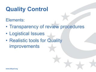 A national framework for ICT Quality in VET | PPTX | Vocational ...