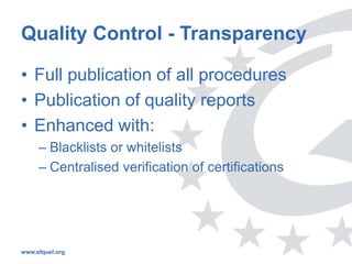 A national framework for ICT Quality in VET | PPTX | Vocational ...