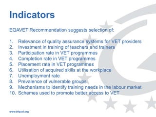 A national framework for ICT Quality in VET | PPTX | Vocational ...