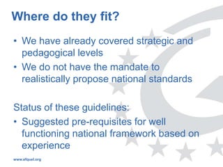 A national framework for ICT Quality in VET | PPTX | Vocational ...