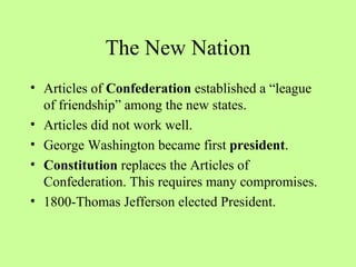 A Nation Is Born | PPT